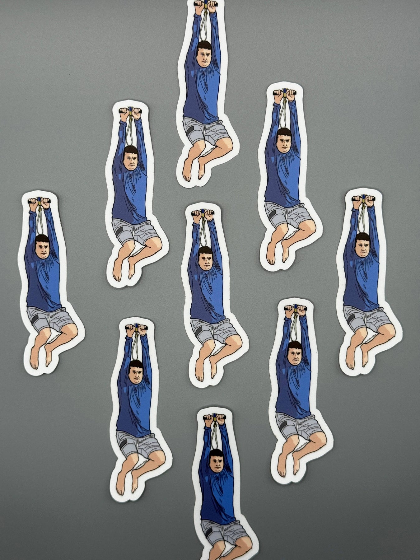 Tim Robinson Zipline Vinyl Sticker – Odd Bird Gifts