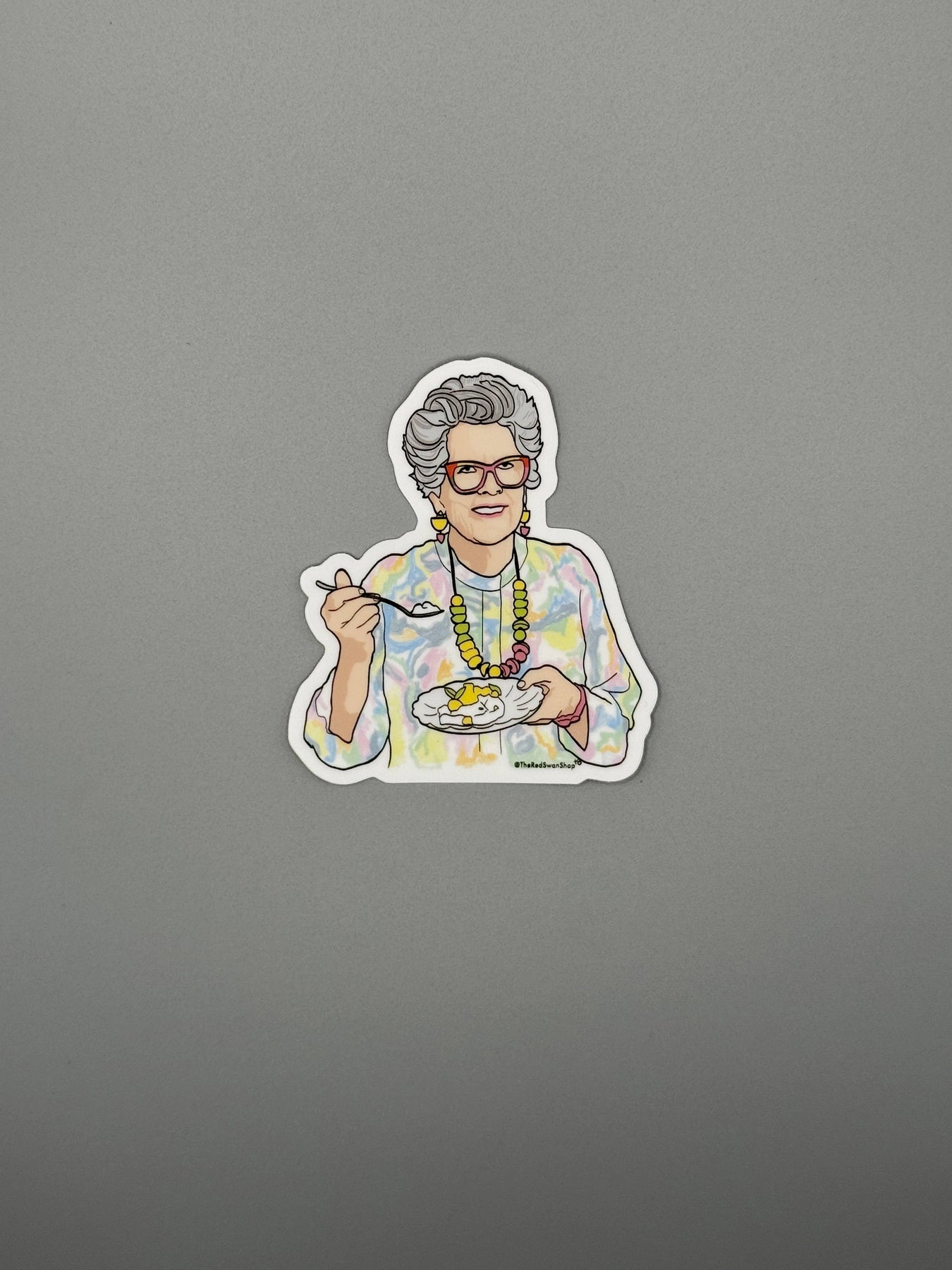 Prue Leith Great British Bake Off Vinyl Sticker – Odd Bird Gifts