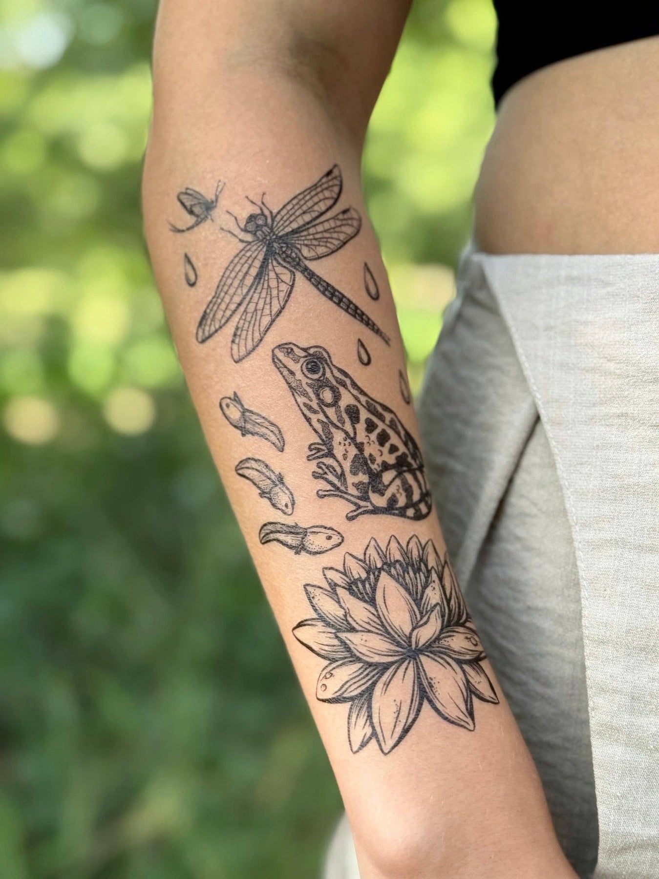 Pond Cycle Temporary Tattoo – Odd Bird Gifts