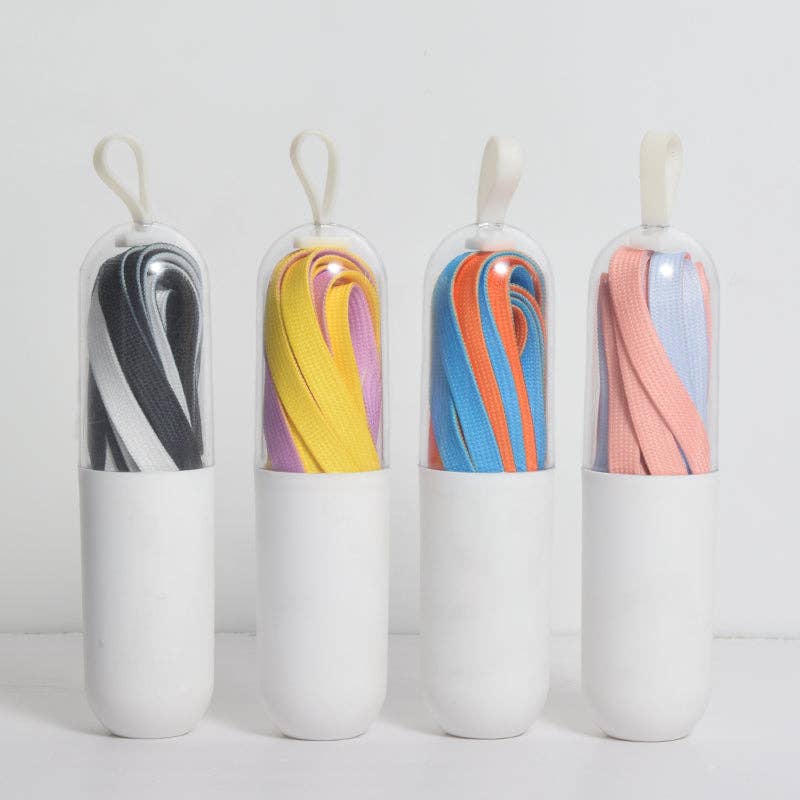 Two-Sided Colorful Flat Shoelaces – Odd Bird Gifts