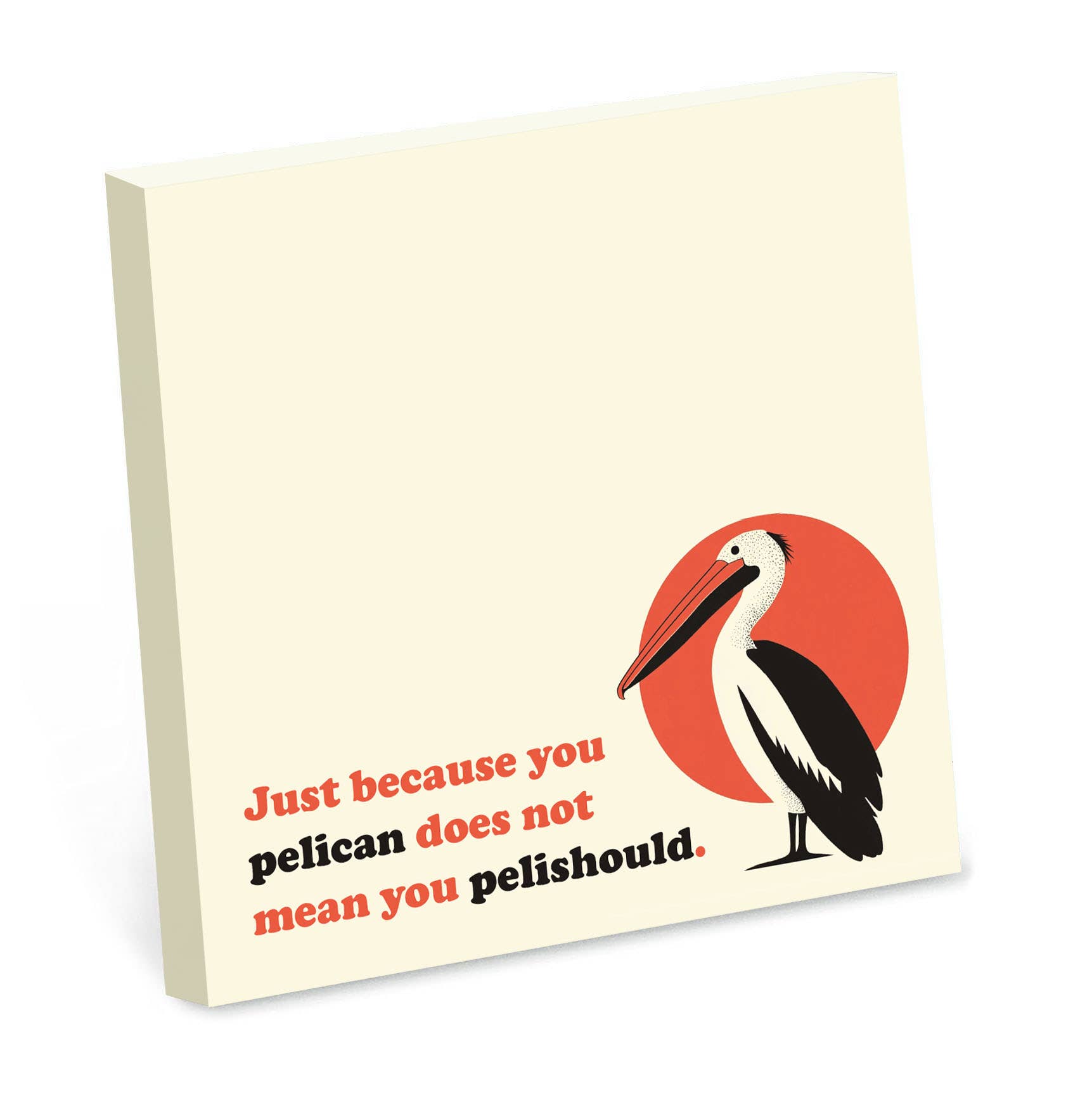 Pelican / Pelishould Sticky Notes – Odd Bird Gifts