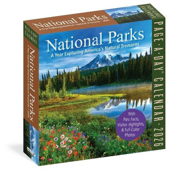 National Parks 2026 Page-A-Day Calendar – Odd Bird Gifts