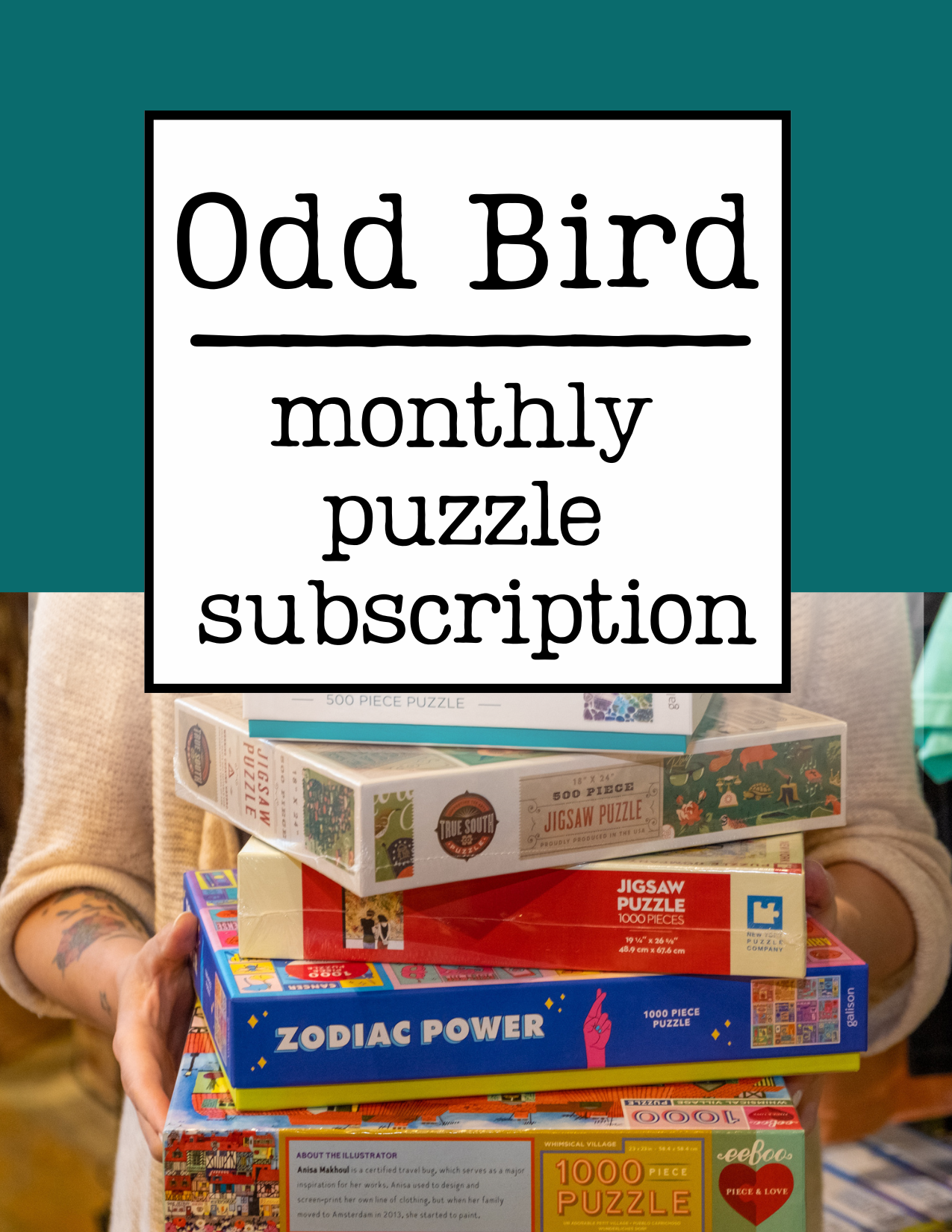 Puzzle Box Subscription – Odd Bird Gifts