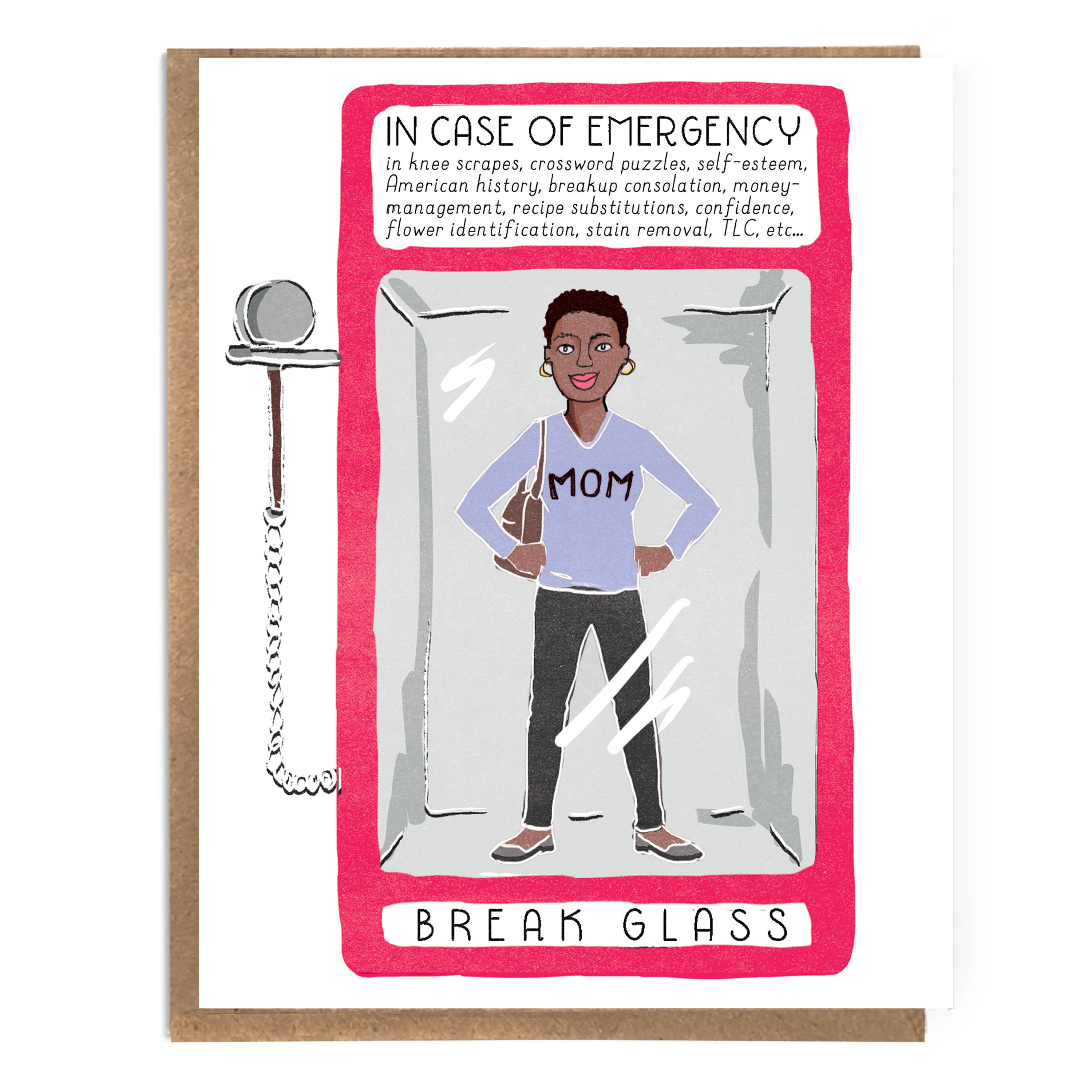Emergency Mom Card – Odd Bird Gifts