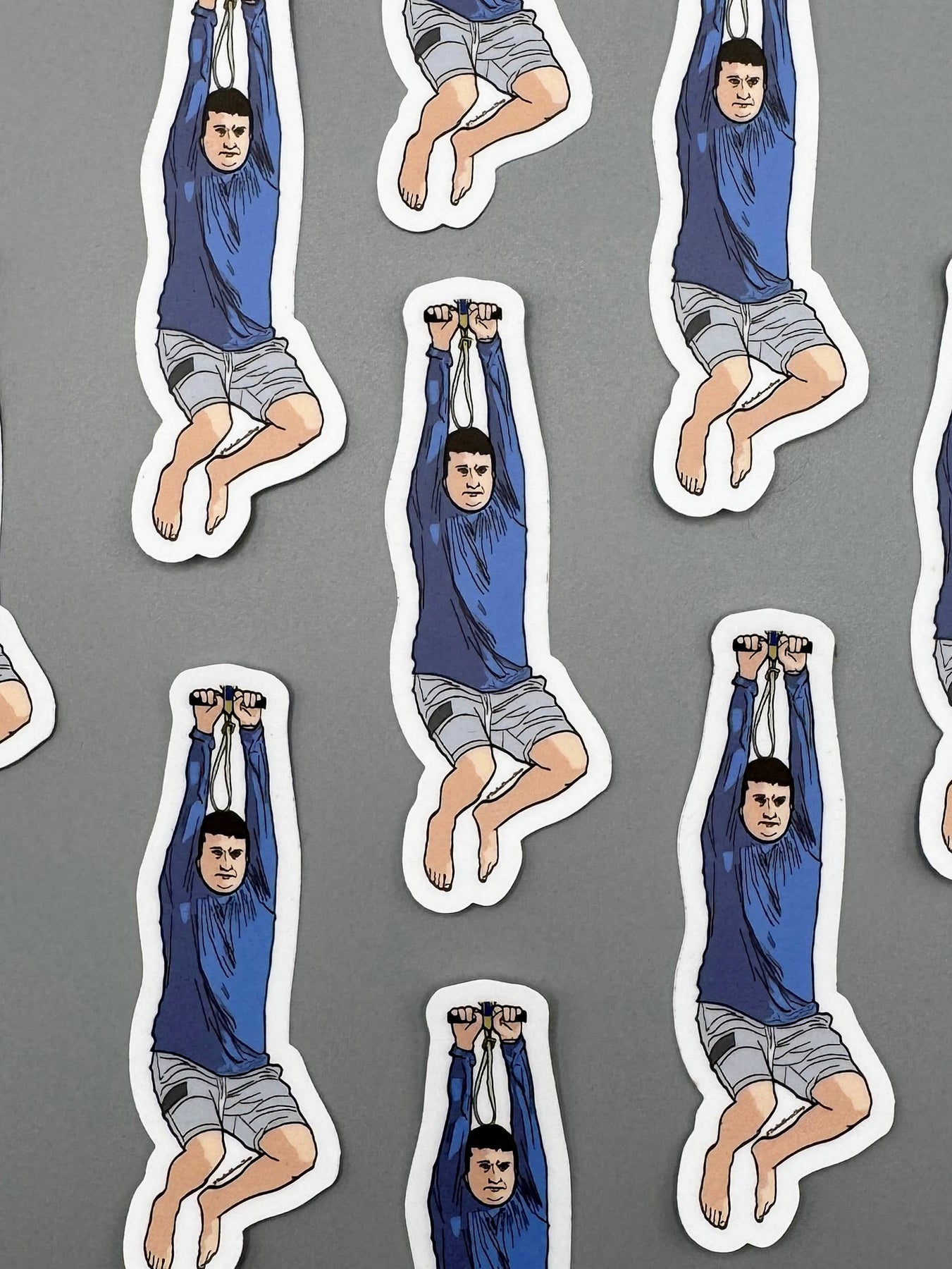 Tim Robinson Zipline Vinyl Sticker – Odd Bird Gifts