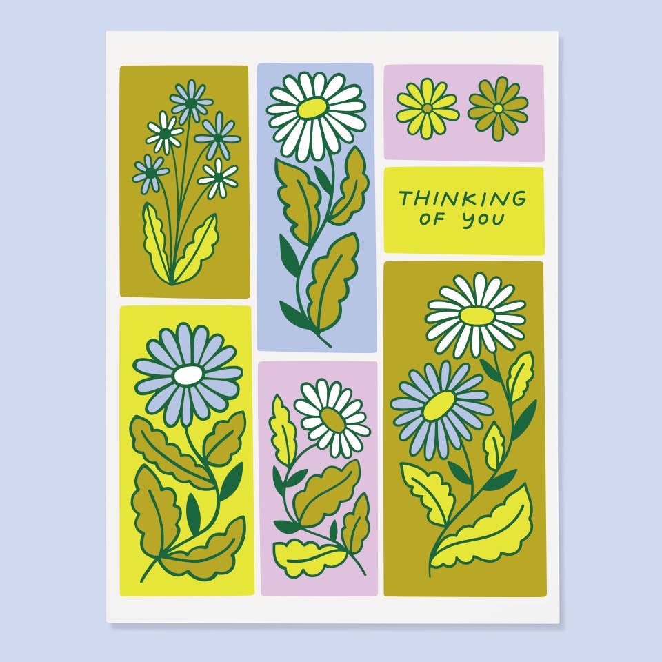 Thinking of You Floral Card – Odd Bird Gifts