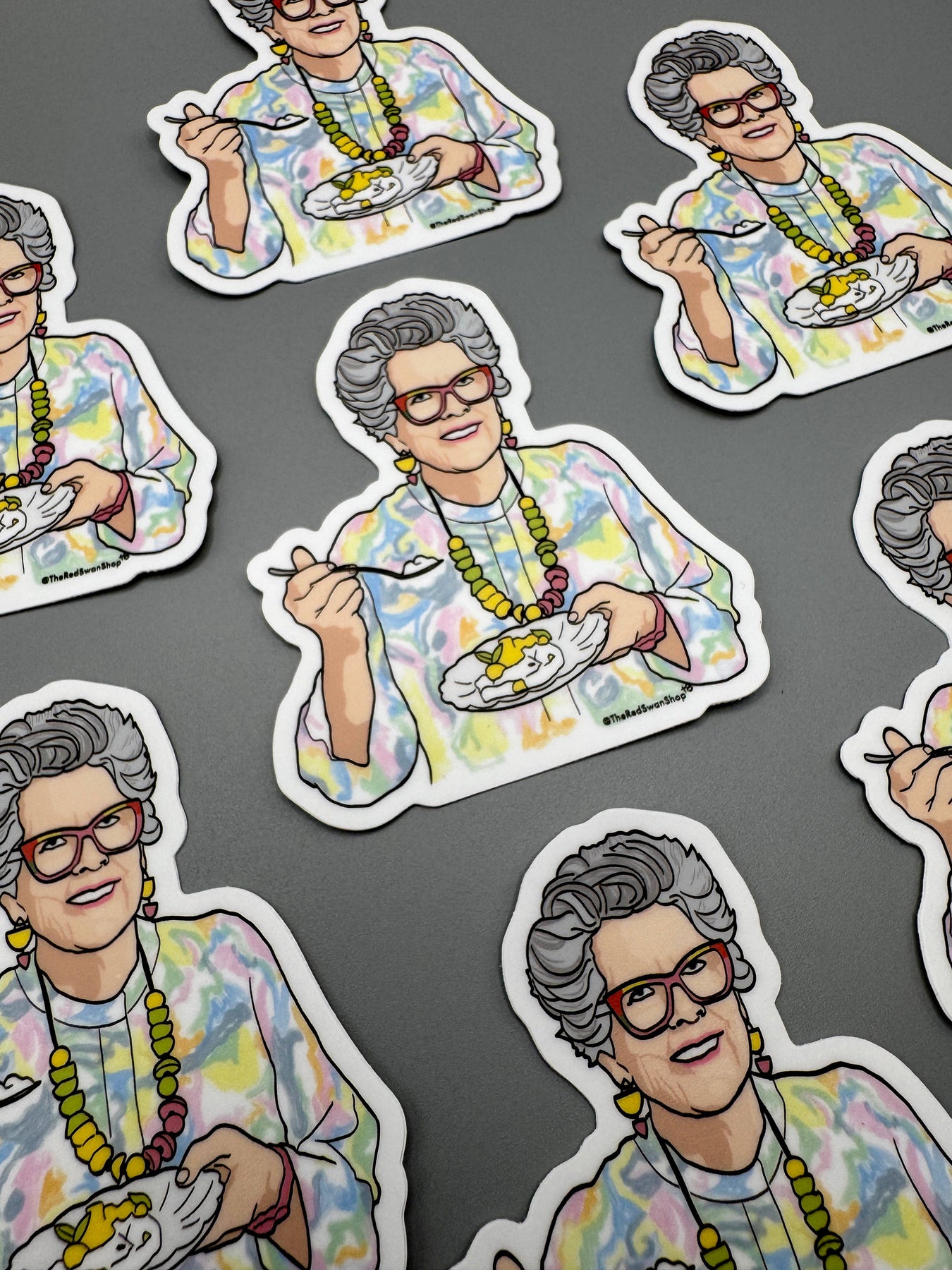 Prue Leith Great British Bake Off Vinyl Sticker – Odd Bird Gifts