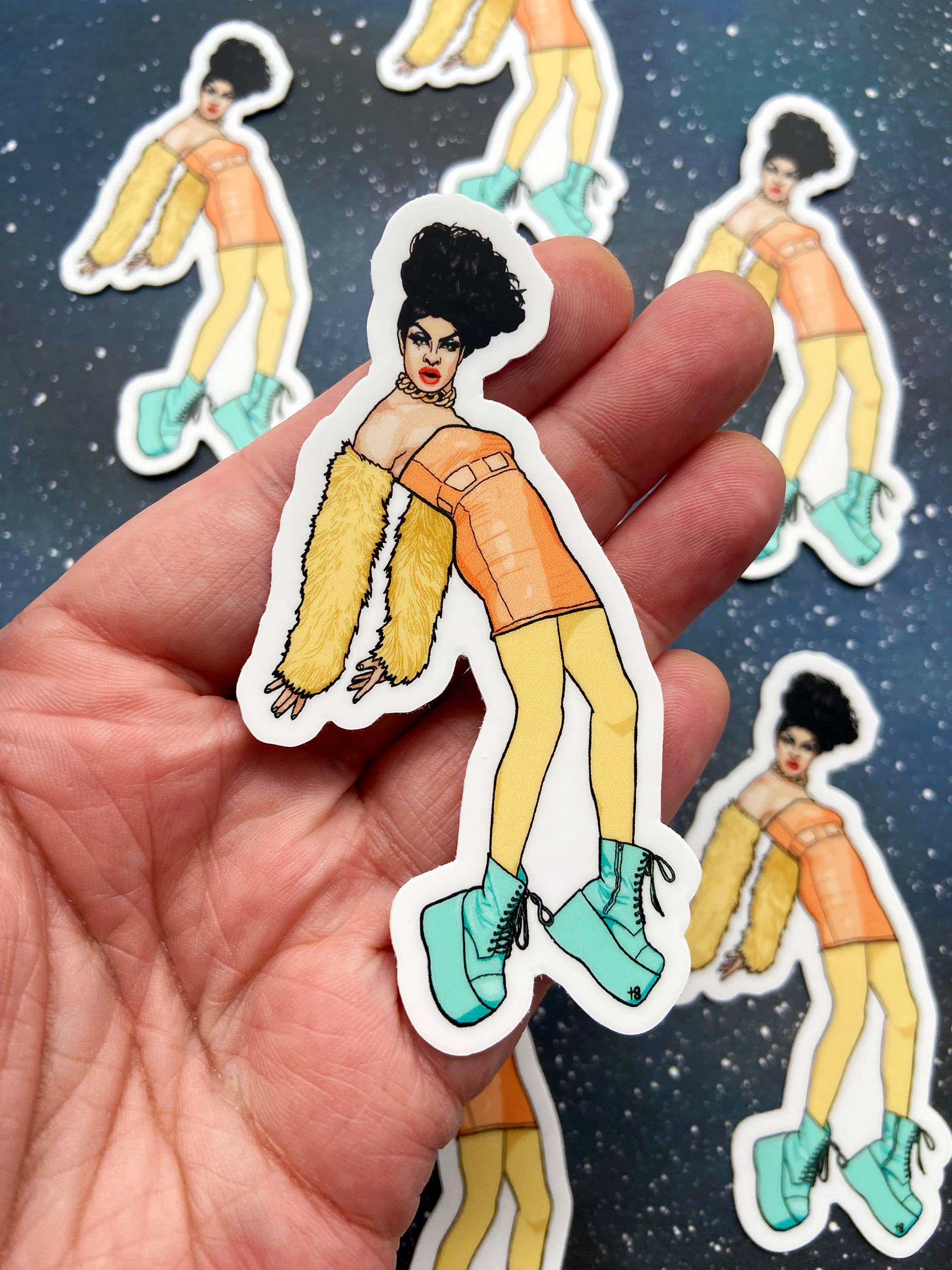 Evie Oddly Sticker (RuPaul's Drag Race) – Odd Bird Gifts